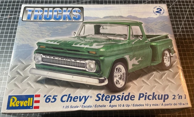 PICKUP TRUCK '65 Chevy Stepside von REVELL 1:25 in OVP EUR 28,50 ...