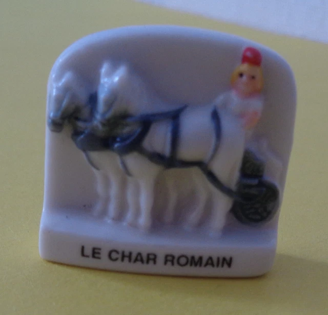 FÈVE THÈME VÉHICULE Le Puy du Fou Le Char Romain réf 1396 EUR 0,95 ...