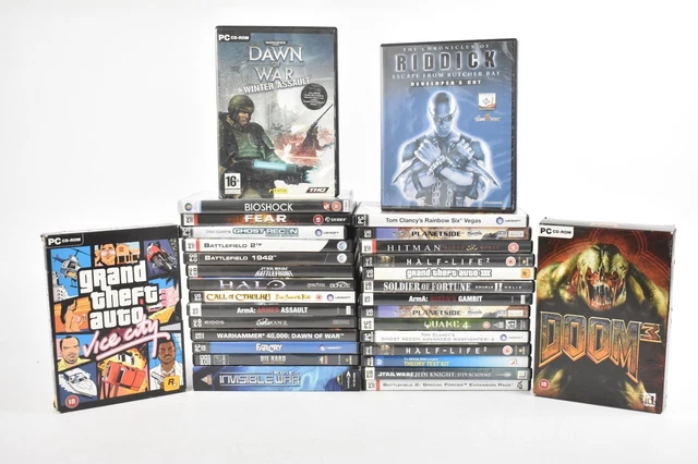 JOB LOT OF PC Games Bundle Horror War FPS Multiplayer & DVSA Theory ...