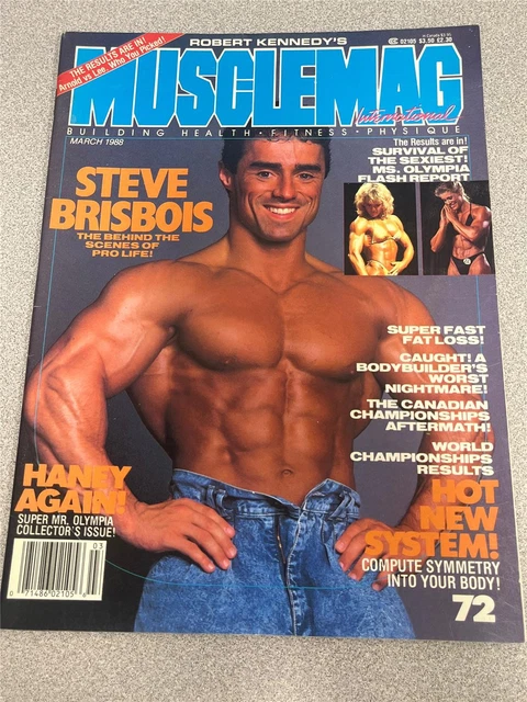 MUSCLEMAG BODYBUILDING MUSCLE magazine STEVE BRISBOIS & CORY EVERSON 3 ...
