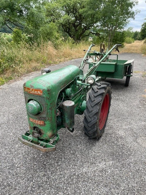 HOLDER EINACHSSCHLEPPER ED 2 Einachser Diesel EUR 1.200,00 - PicClick DE