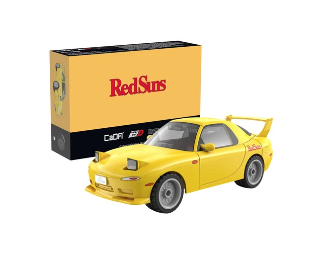 1:35 SCALE CADA Initial-D Mazda RX7 FD3S Brick Kit JDM - ANIME - ROTARY ...