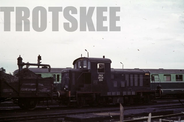 35MM SLIDE PKP Poland Railways Diesel Loco SM30 034 Chojnice 1975 Orig Polish £4.20 - PicClick UK
