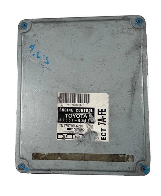 2005-2007 TOYOTA COROLLA ECU ECM Engine Control Module 89661-02150 $90. ...