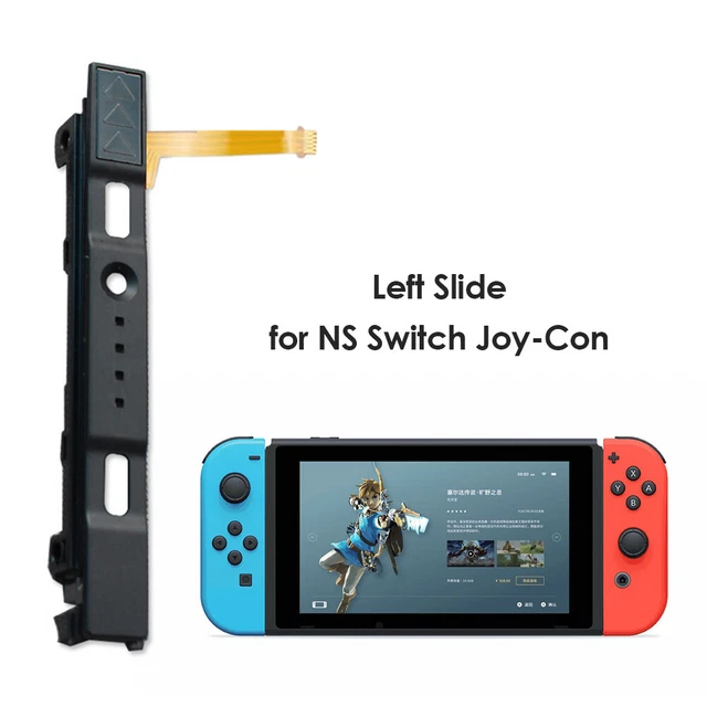 REPLACEMENT SLIDER RAIL with Flex Cable for Nintendo Switch Joy Con ...