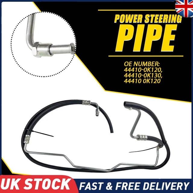 44410-0K120 POWER STEERING Pressure Pipe Fit Toyota Hilux Pickup Kun25R ...