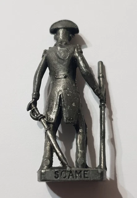 SOLDATINI UOVO KINDER Metalfiguren datati scame USA 1778-2 Ferro EUR 15 ...