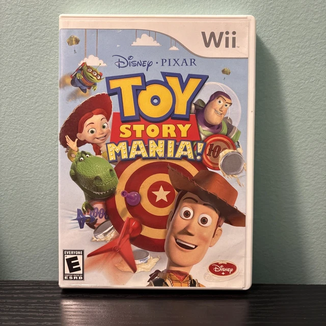 TOY STORY MANIA Nintendo Wii Complete CIB Tested Disney Pixar Party ...