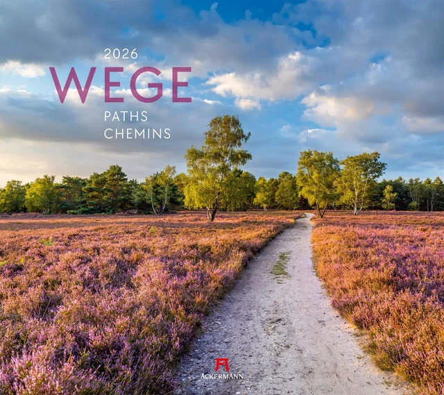 WEGE KALENDER 2026 | Ackermann Kunstverlag GmbH | Kalender ...