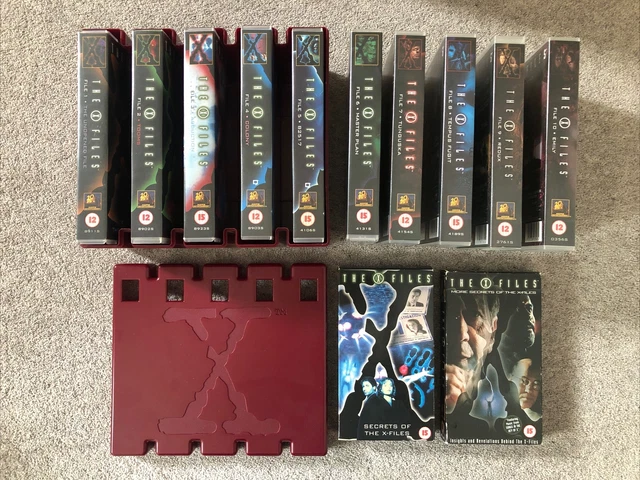 THE X FILES VHS Forensic File 1 - 10 Box Set, The secrets of XFiles VHS ...