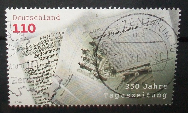 N°364M STAMP DEUTSCHE BUNDESPOST 2000 CANCELED Aus EUR 0,30 - PicClick FR