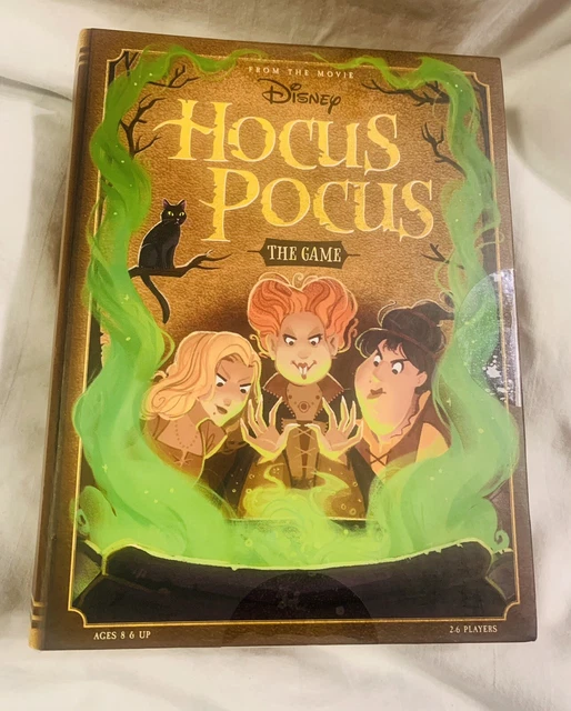 RAVENSBURGER DISNEY MOVIE Hocus Pocus Cooperative Board Game of Magic ...
