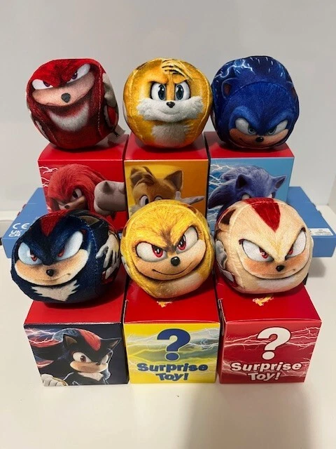 MCDONALDS 2025 SONIC The Hedgehog 3 Happy Meal Surprise Toy Ball £6.30 - PicClick UK