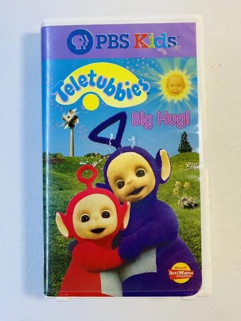 GRAND CÂLIN PBS enfants Teletubbies ! VHS Hardcase années 1990 PBS ...