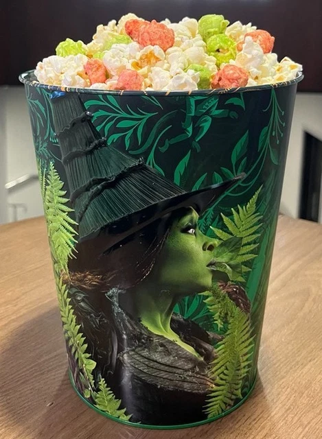 ODEON CINEMA WICKED For Good Elphaba Throp Popcorn Bucket Brand New Uk ...