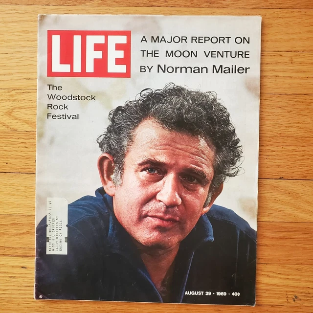 LIFE MAGAZINE WOODSTOCK Music Festival Sharon Tate Norman Mailer August ...