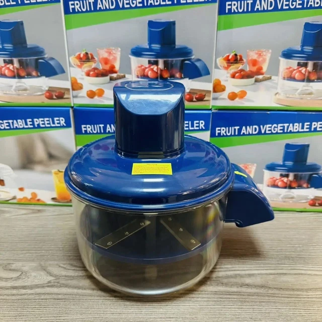 ELECTRIC FRUIT AND Vegetable Peeler Machine Automatic Grapes & Tomato ...