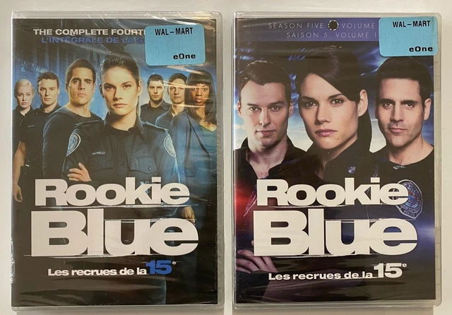 ROOKIE BLUE DVD Season 4 5 TV Show Series Drama Region 1 Brand New ...
