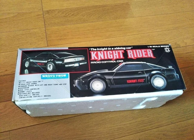 VINTAGE TOY MATSUSHIRO Knight Rider KITT 1/18 Scale Radio Control RC ...