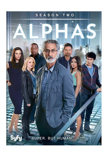 ALPHAS: SEASON 2 (DVD) David Strathairn Ryan Cartwright Warren Christie ...