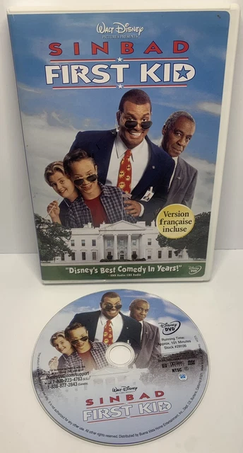 FIRST KID (DVD, 1996, Sinbad, Timothy Busfield, Disney, OOP) Canadian ...