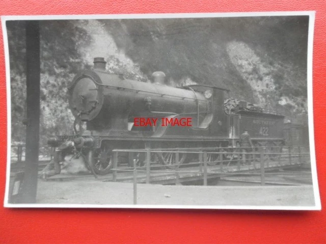 POSTCARD RP SR Ex Lswr Drummond L12 Bulldogs 4-4-0 Loco No 422 Br 30422 ...