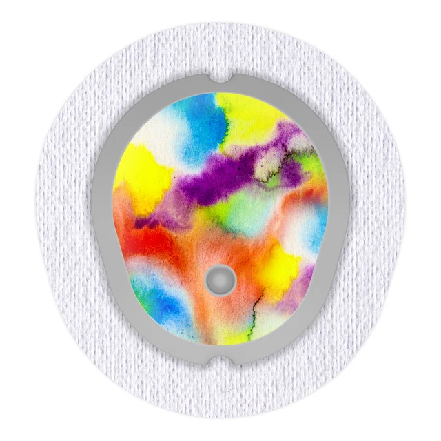 AUFKLEBER STICKER FÜR Dexcom G7 Sensor 2x Farbensturm myDili Diabetes ...