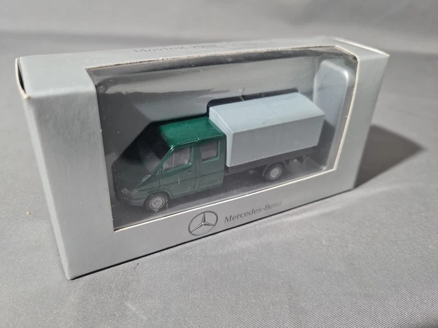 HERPA H0 1:87 Mercedes Sprinter Doka Pritsche/Plane mit OVP EUR 12,90 ...