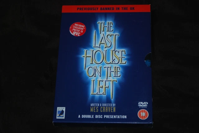 THE LAST HOUSE on the Left - OOP Anchor Bay MVC DVD - Repro US One ...