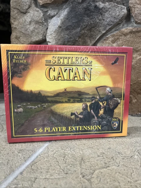 THE SETTLERS OF Catan 5-6 Player Extension Expansion 3062 Brand New ...