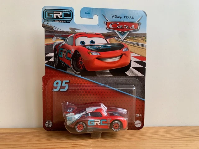 DISNEY CARS PIXAR Lightning McQueen 95 GRC Global Racers Cup Mattel 1: ...