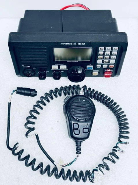 ICOM IC-M602 MARINE VHF Radio Trasparente MMSI EUR 309,33 - PicClick IT