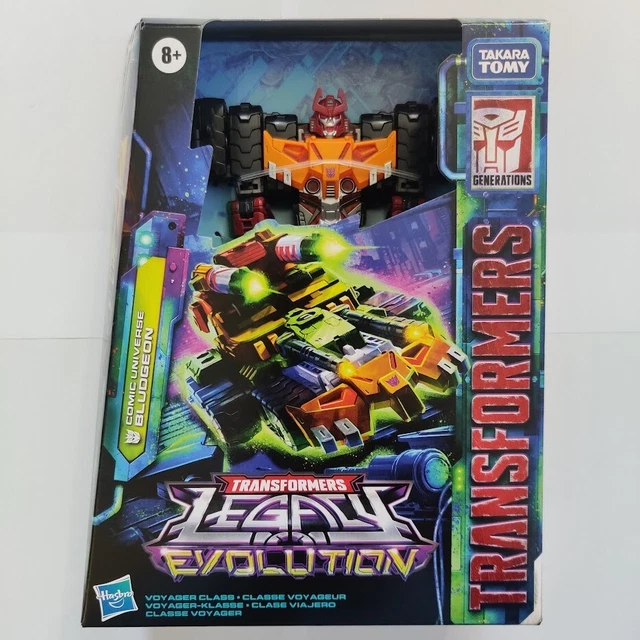 TRANSFORMERS LEGACY EVOLUTION Voyager Class Comic Universe Bludgeon ...