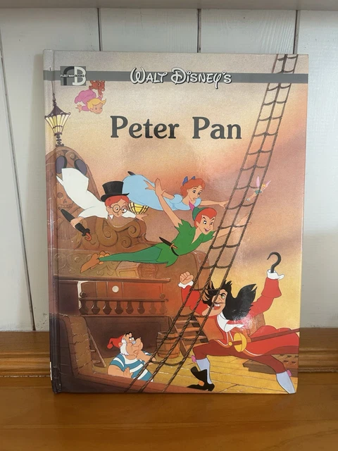 VINTAGE 1986 WALT Disney’s Peter Pan Children’s Book £5.92 - PicClick UK