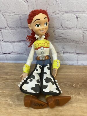 DISNEY TOY STORY Jessie Talking Pull String 14" Doll Needs Batteries £ ...
