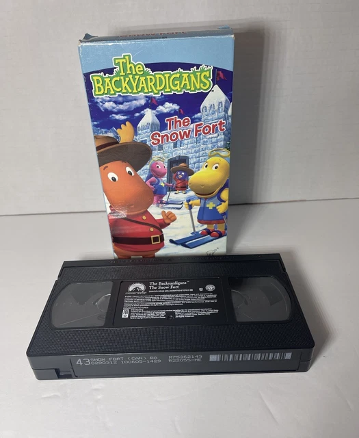 ULTRA RARE THE Backyardigans The Snow Fort VHS Video Tape $39.99 ... ULTRA RARE THE Backyardigans The Snow Fort VHS Video Tape $39.99 ...