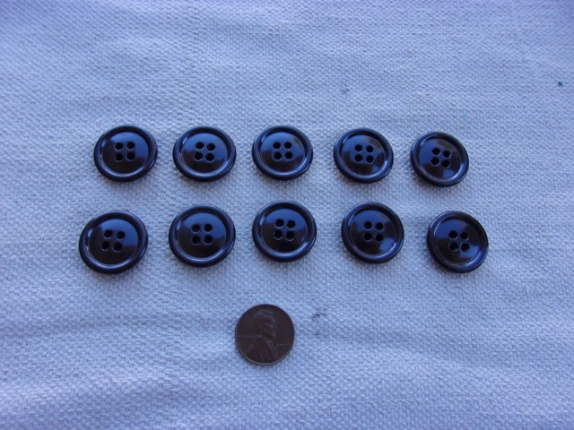 WW2 GI REPLACEMENT Buttons For M1943 Field Jacket--Unissued--10 Each £ ...