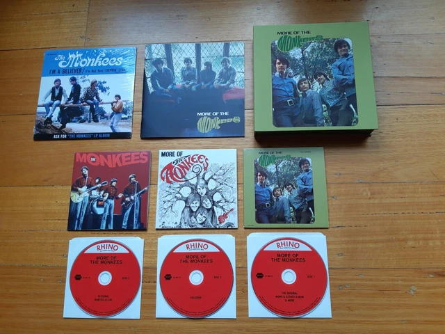 MORE OF THE MONKEES - SUPER DELUXE BOX SET 3 x CD's + 7" VINYL + 91 ...