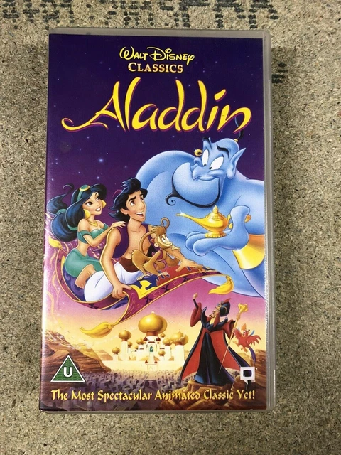ALADDIN WALT DISNEY Classics Video (VHS, 1993) £0.99 - PicClick UK