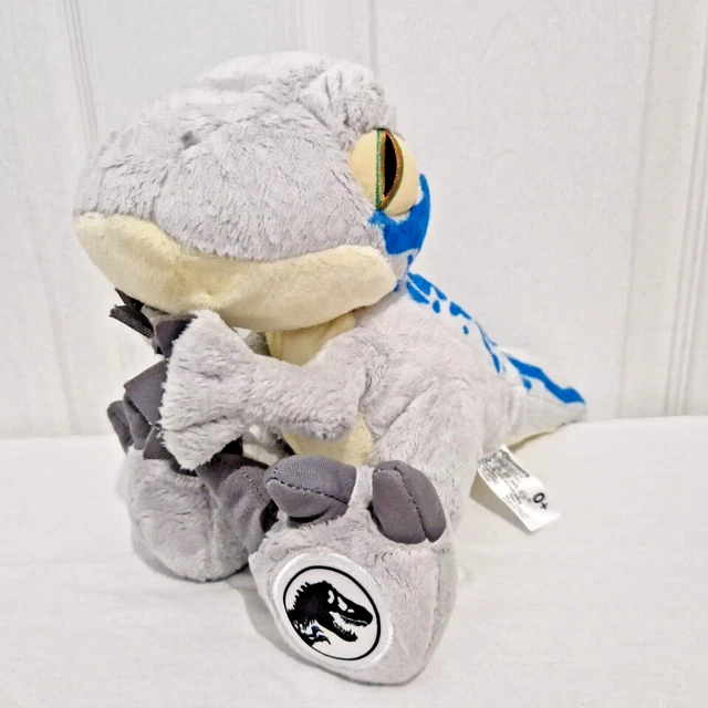 POSH PAWS JURASSIC World Blue Velociraptor Soft Toy Cuddly Dinosaur ...