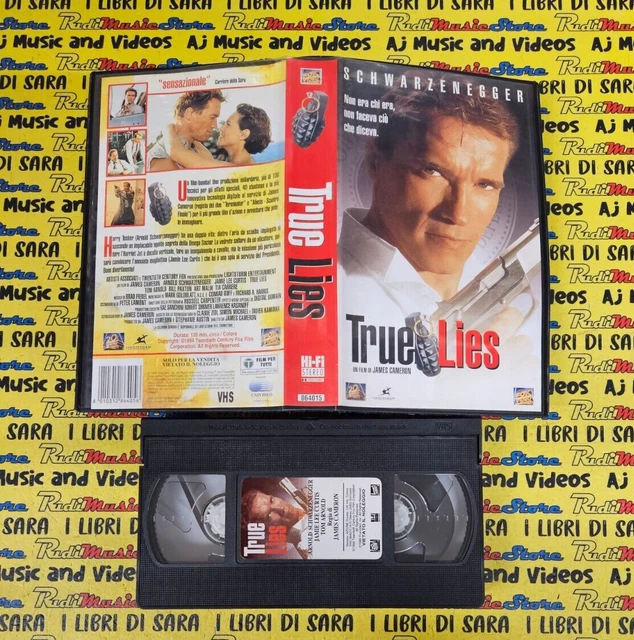 VHS FILM* TRUE LIES James Cameron arnold schwarzenegger 1995 FOX 864015 (F76) EUR 2,99 - PicClick IT