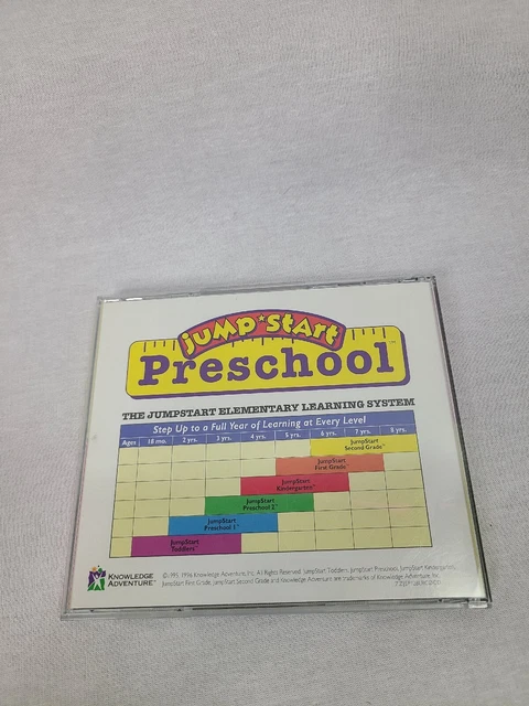 JUMPSTART PRESCHOOL CLASSIC [CD-ROM] Windows $10.00 - PicClick CA
