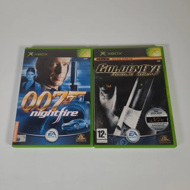 JAMES BOND 007 Nightfire & GoldenEye Rogue Agent manuels de jeu Xbox ...