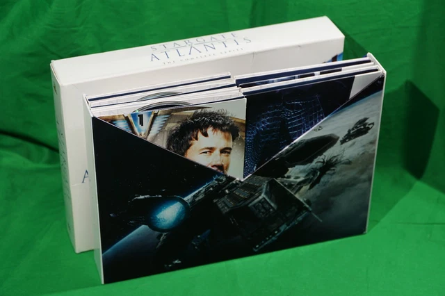 STARGATE ATLANTIS THE Complete Series DVD 26-Disc Box Set Seasons 1-5 ...