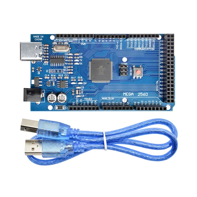 TYPE-C/USB MEGA2560 R3 CH340 Microcontroller Development Board ...