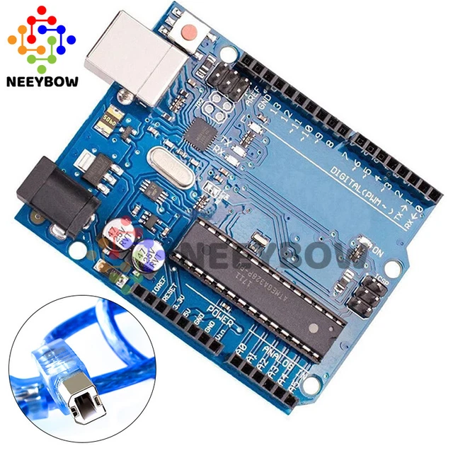 UNO R3 BOARD MEGA328P ATMEGA328P ATMEGA16U2 for Arduino Compatible+USB ...