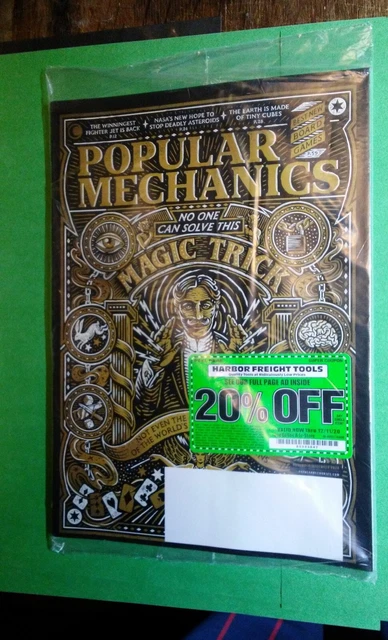 POPULAR MECHANICS NOV/DEC 2020- No One Can Solve This Magic Trick $7.64 ...