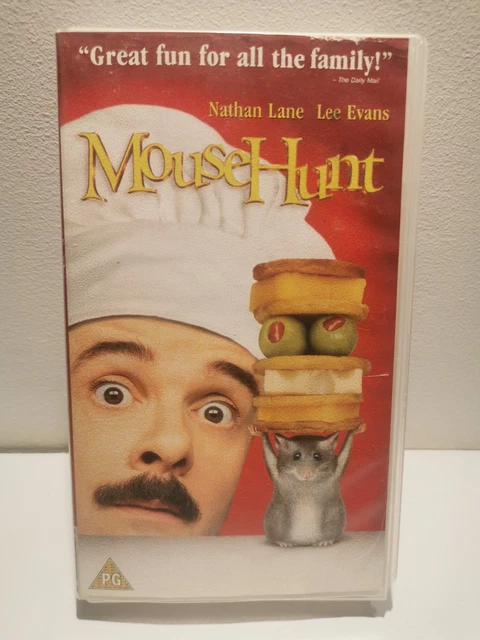 MOUSE HUNT NATHAN Lane Lee Evans VHS Cassette Tape Comedy £6.95 ...