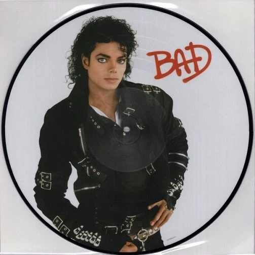 MICHAEL JACKSON BAD Vinyl Record Album LP Epic Picture Disc R&B Pop The ...