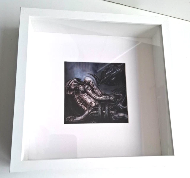 HR GIGER ALIEN Xenomorph Facehugger Necronomicon Bild Kunstdruck ...